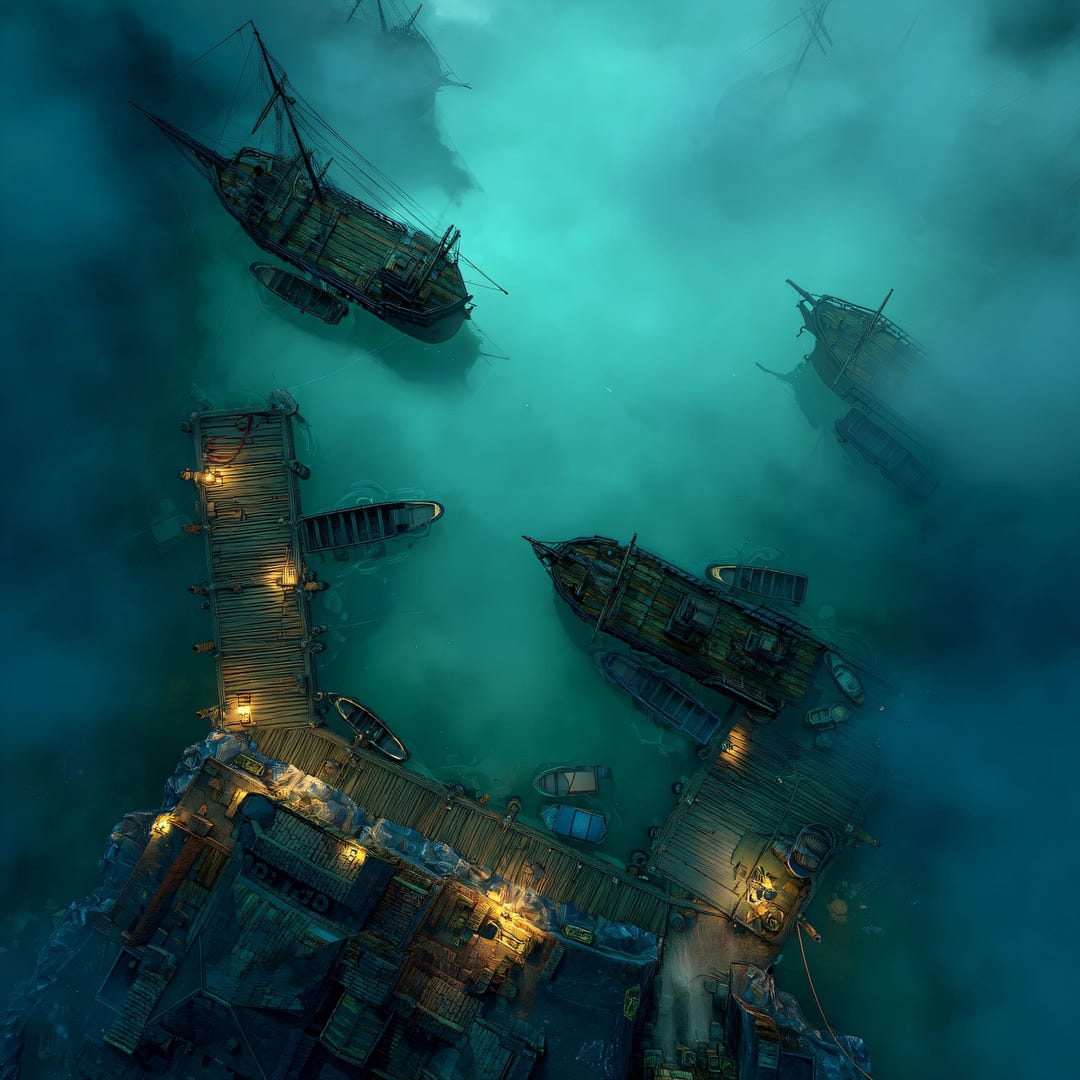 10 Gridless Fog/mist Battle Maps | VTT Pack for Dnd, Pathfinder ...