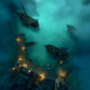 10 Gridless Fog/mist Battle Maps | VTT Pack for Dnd, Pathfinder ...