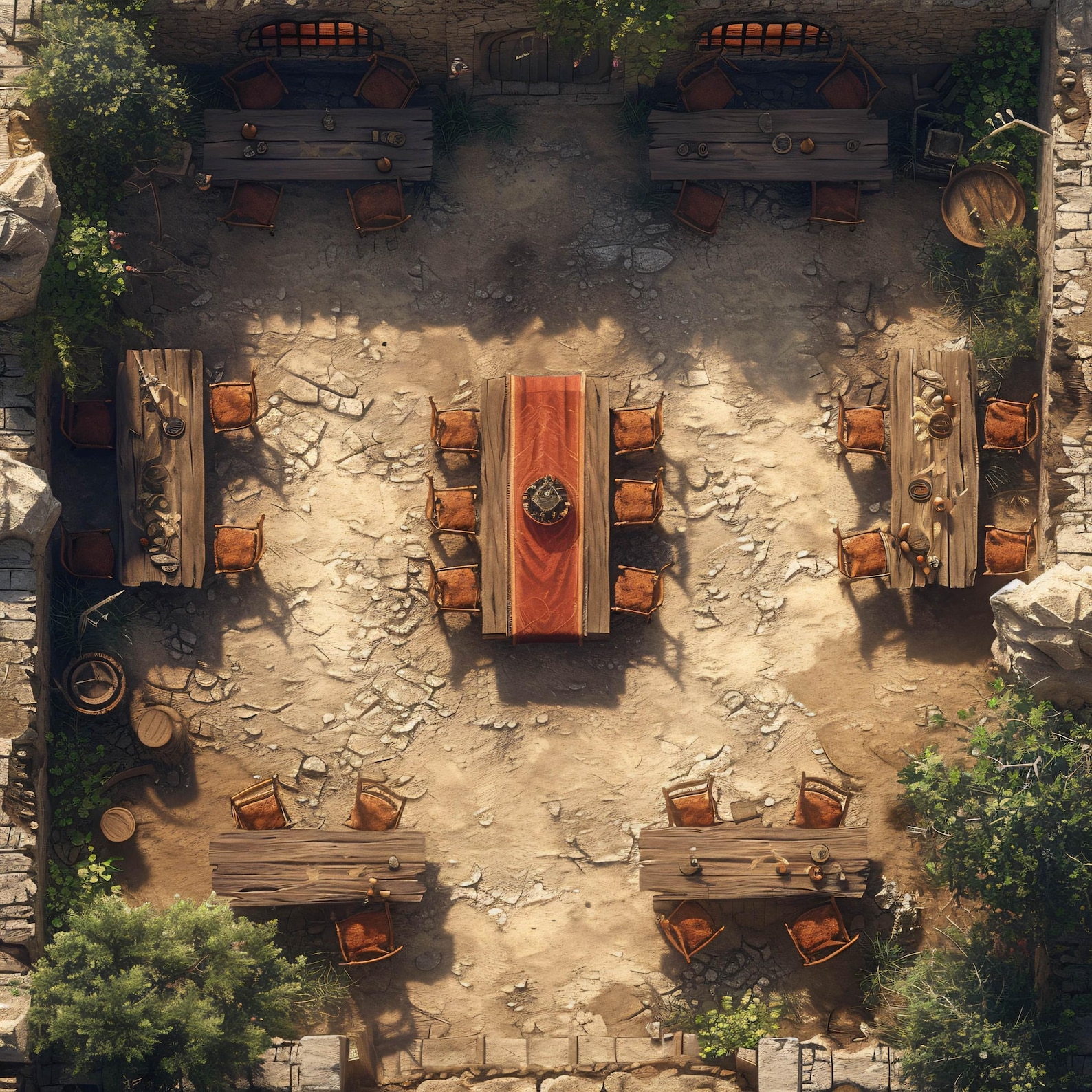 10 Taverns Battlemaps, Dnd Battle Map, Pathfinder, D&D, Dungeons and ...