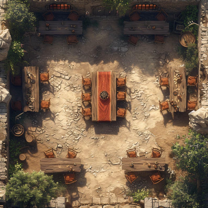 10 Taverns Maps, Dnd Battle Map, Pathfinder, D&D, Battlemap, Dungeons ...