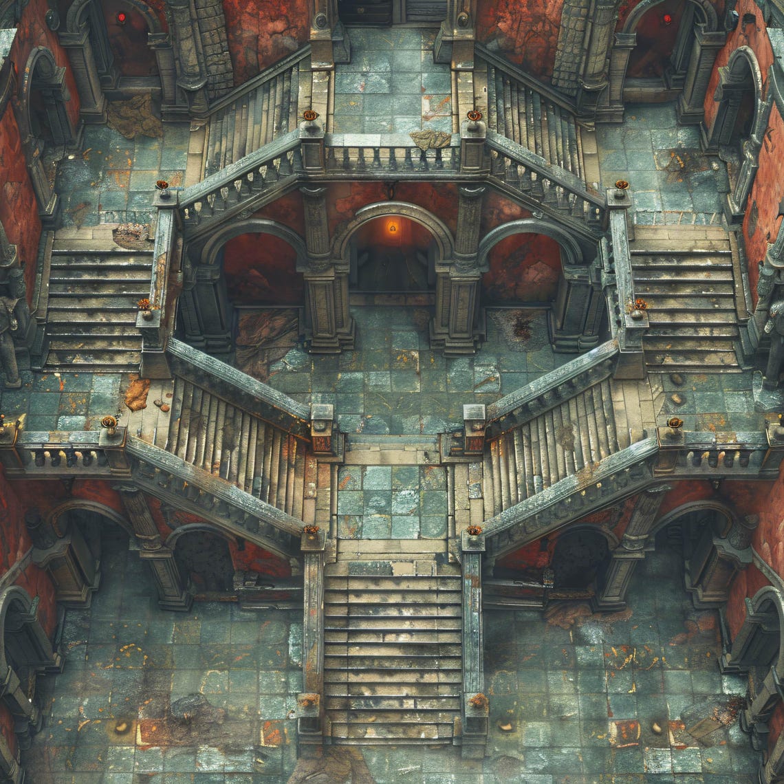 10 Horror Battle Maps, Dnd, Pathfinder, D&D, Battlemap, Dungeons and ...