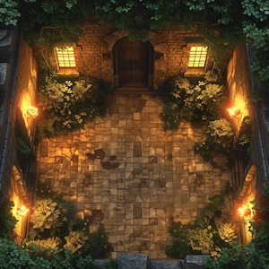 10 Manor or Estate Interior Battle Maps, Dnd Battlemap, Pathfinder, D&D ...
