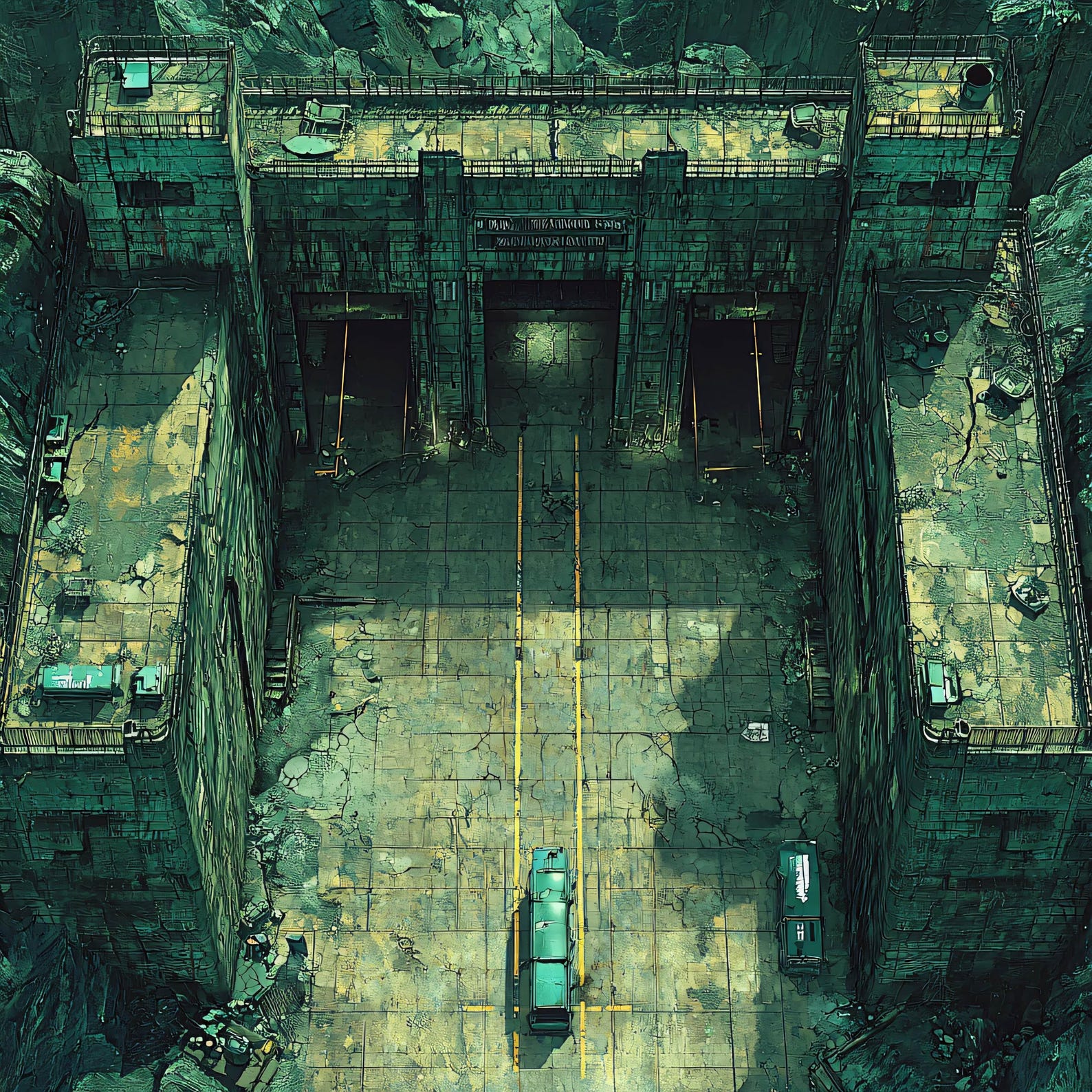 10 Cyberpunk Transport Battlemaps, Sci Fi, Cyberpunk, Battle Map, D&D ...