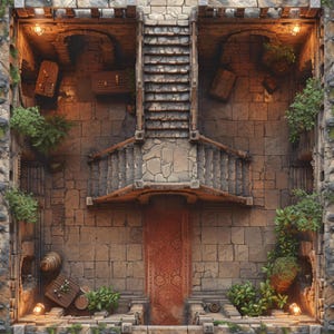 10 Manor or Estate Interior Battle Maps, Dnd Battlemap, Pathfinder, D&D ...