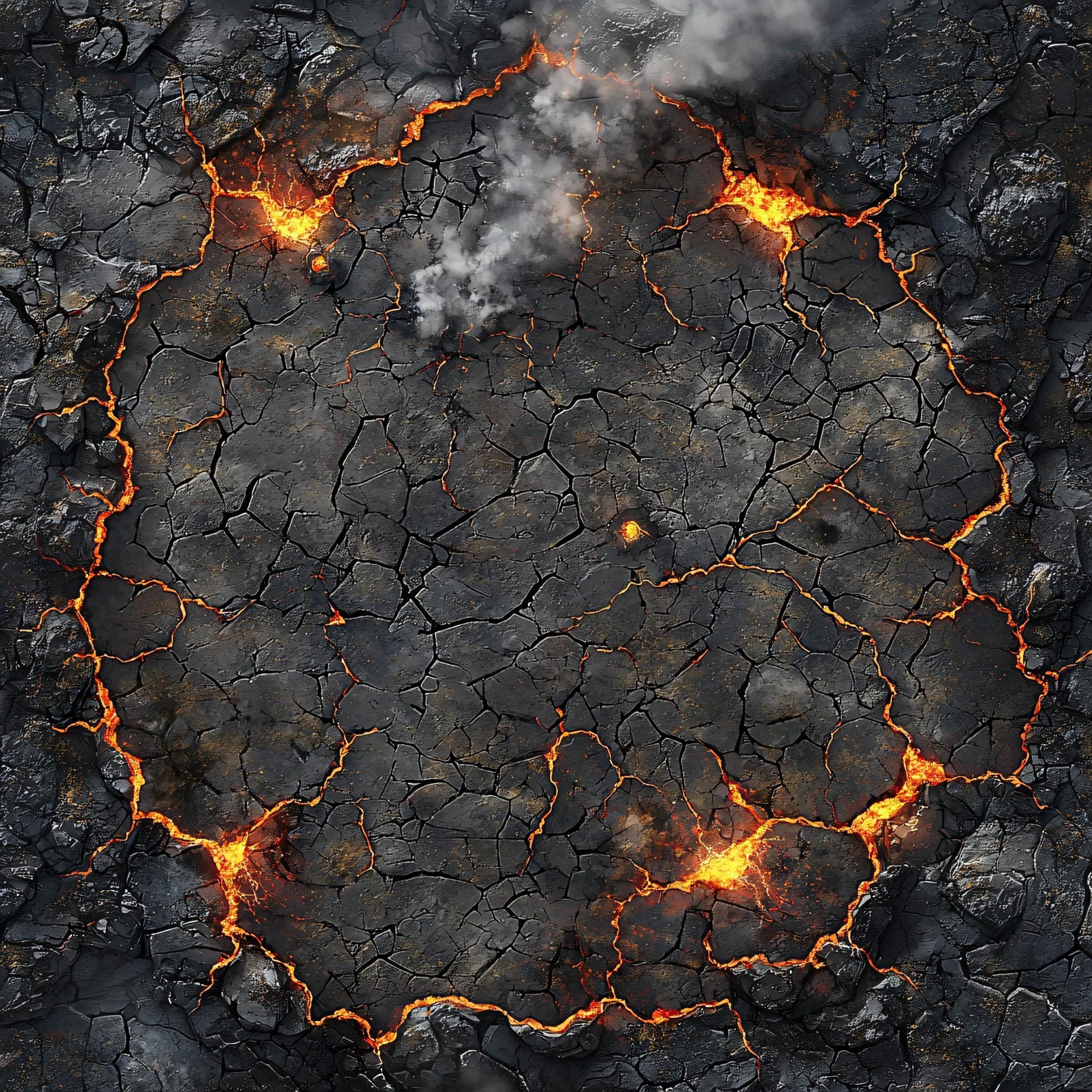 10 Volcano / Fire Battle Maps, Dnd Battlemap, Pathfinder, D&D, Dungeons ...