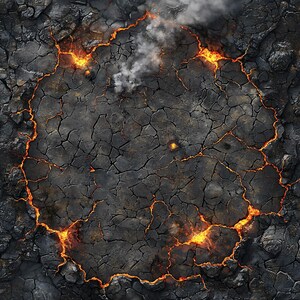 10 Volcano / Fire Battle Maps, Dnd Battlemap, Pathfinder, D&D, Dungeons ...