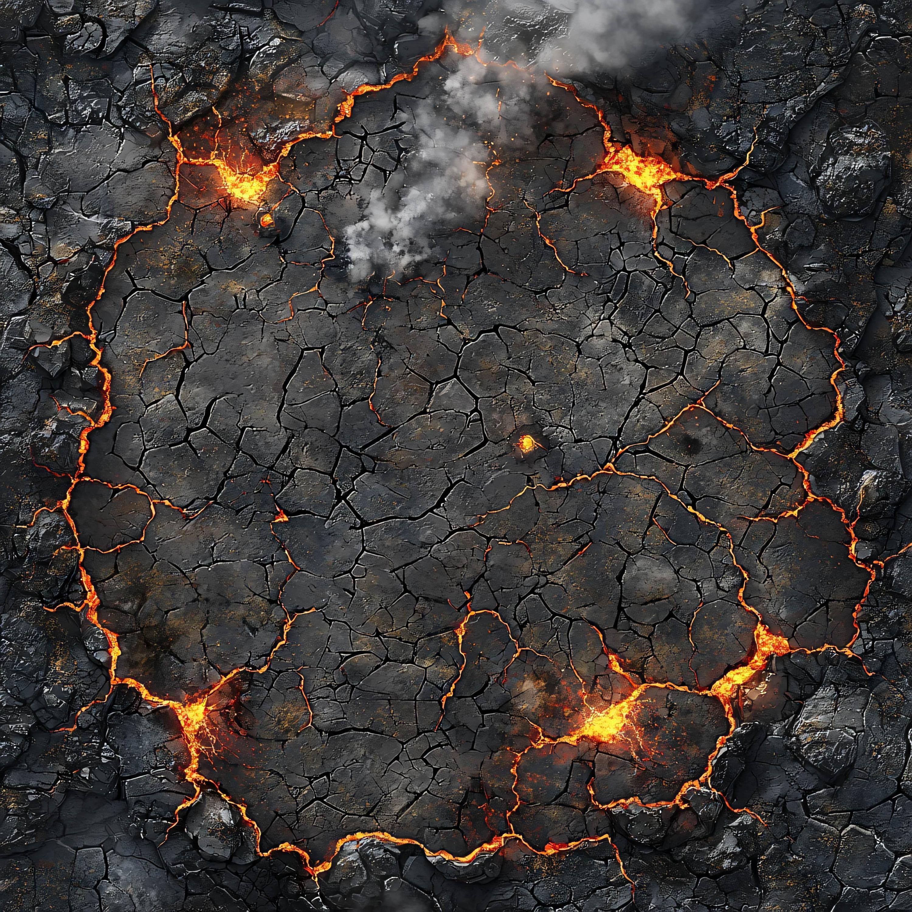10 Volcano / Fire Battle Maps, Dnd Battlemap, Pathfinder, D&D, Dungeons ...