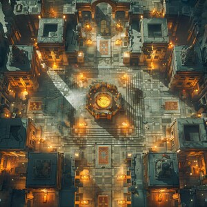 10 Celestial Battlemaps, Dnd Battle Map, Pathfinder, D&D, Dungeons and ...