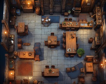 Orc Village Battle Map, Dnd Battle Map, D&D, Battlemap, Dungeons and ...