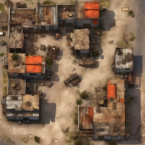 10 Gridless Slums Battle Maps | VTT Pack for Dnd, Pathfinder & Ttrpgs ...
