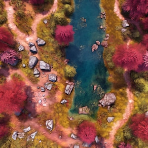 10 Feywild Battle Maps, Dnd Battle Map, Pathfinder, D&D, Battlemap ...