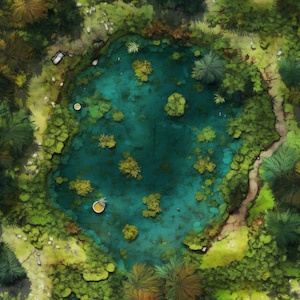 10 Swamp Battle Maps, Dnd Battle Map, Pathfinder, D&D, Battlemap ...