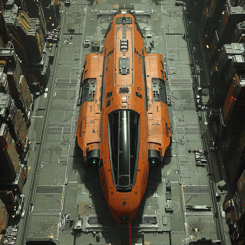 10 Cyberpunk Spaceport Battlemaps, Battle Map, Sci Fi, Cyberpunk, D&D ...