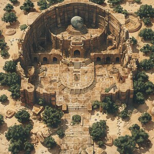 10 Badlands Town Battlemaps, Dnd Battle Map, Pathfinder, D&D, Battlemap ...