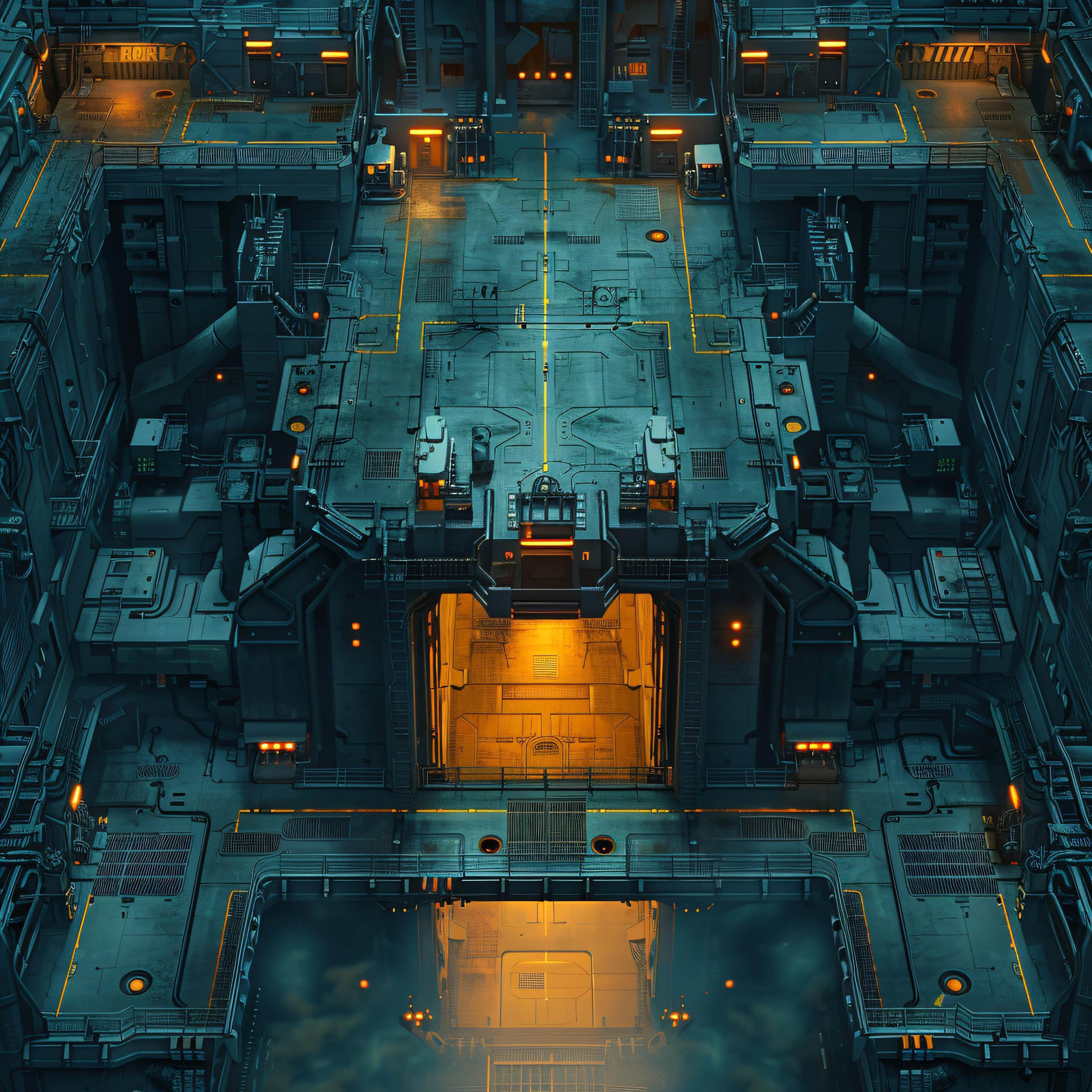10 Cyberpunk Transport Battlemaps, Sci Fi, Dnd Battle Map, Cyberpunk, D ...