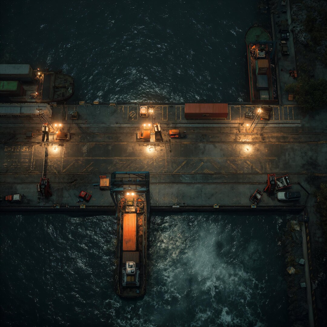 10 Gridless Cyberpunk Waterfront Battlemaps | VTT Pack for Shadowrun ...