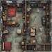 10 Merchant/shop Battle Maps, Dnd Battlemap, Pathfinder, D&D, Dungeons ...