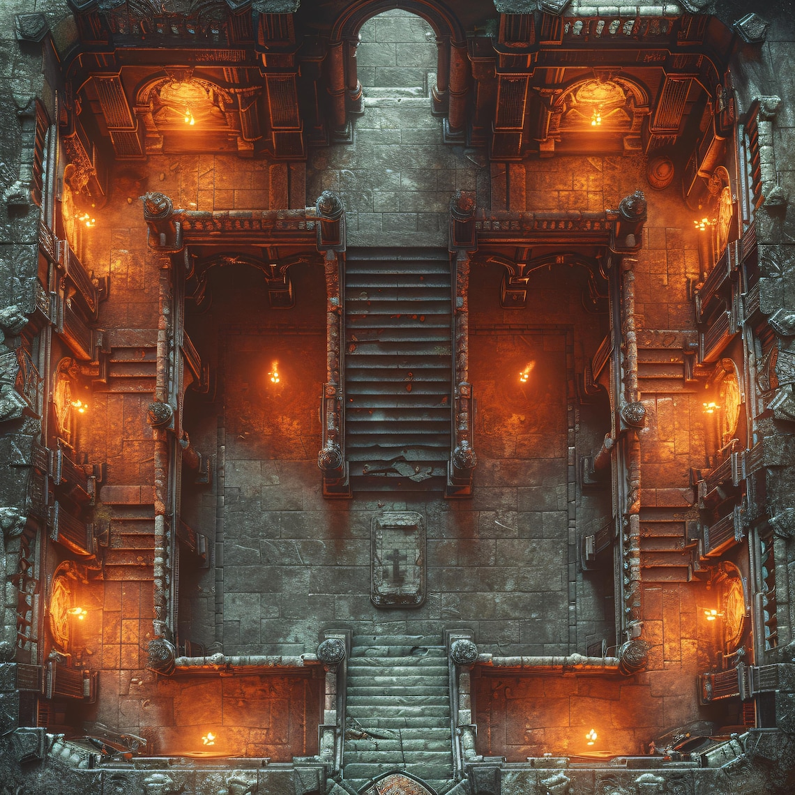 10 Mausoleum/tomb Battle Maps, Dnd Battlemap, Pathfinder, D&D, Dungeons ...