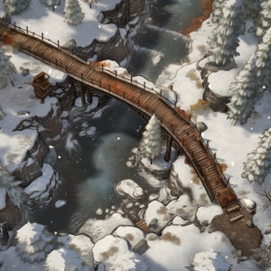 11 Snow/ice Battlemaps, Dnd Battle Map, Pathfinder, D&D, Battlemap ...