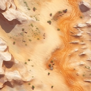 10 Desert Battle Maps, Dnd Battle Map, Pathfinder, D&D, Battlemap ...