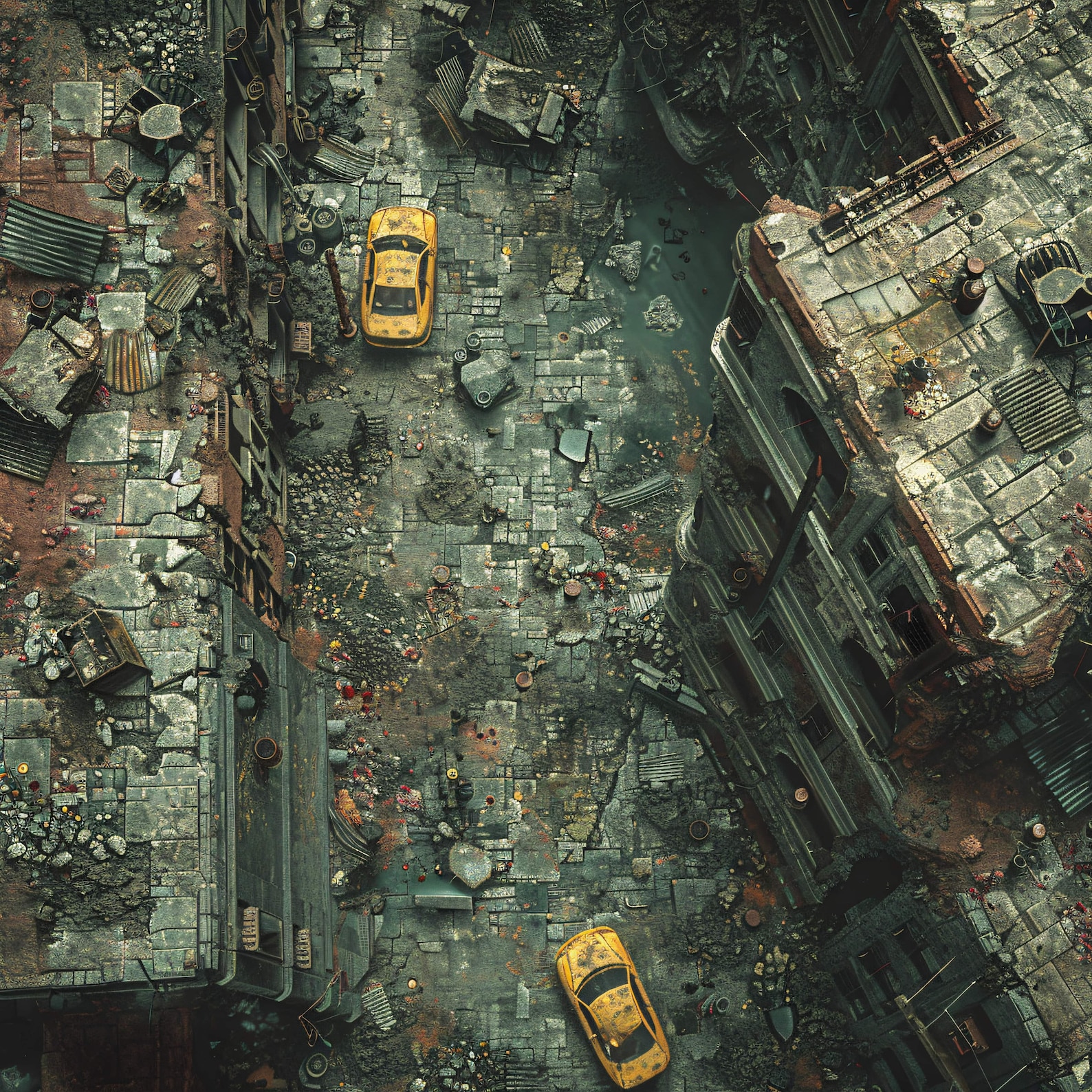 10 Gridless Cyberpunk City Streets Battlemaps | VTT Pack for Shadowrun ...