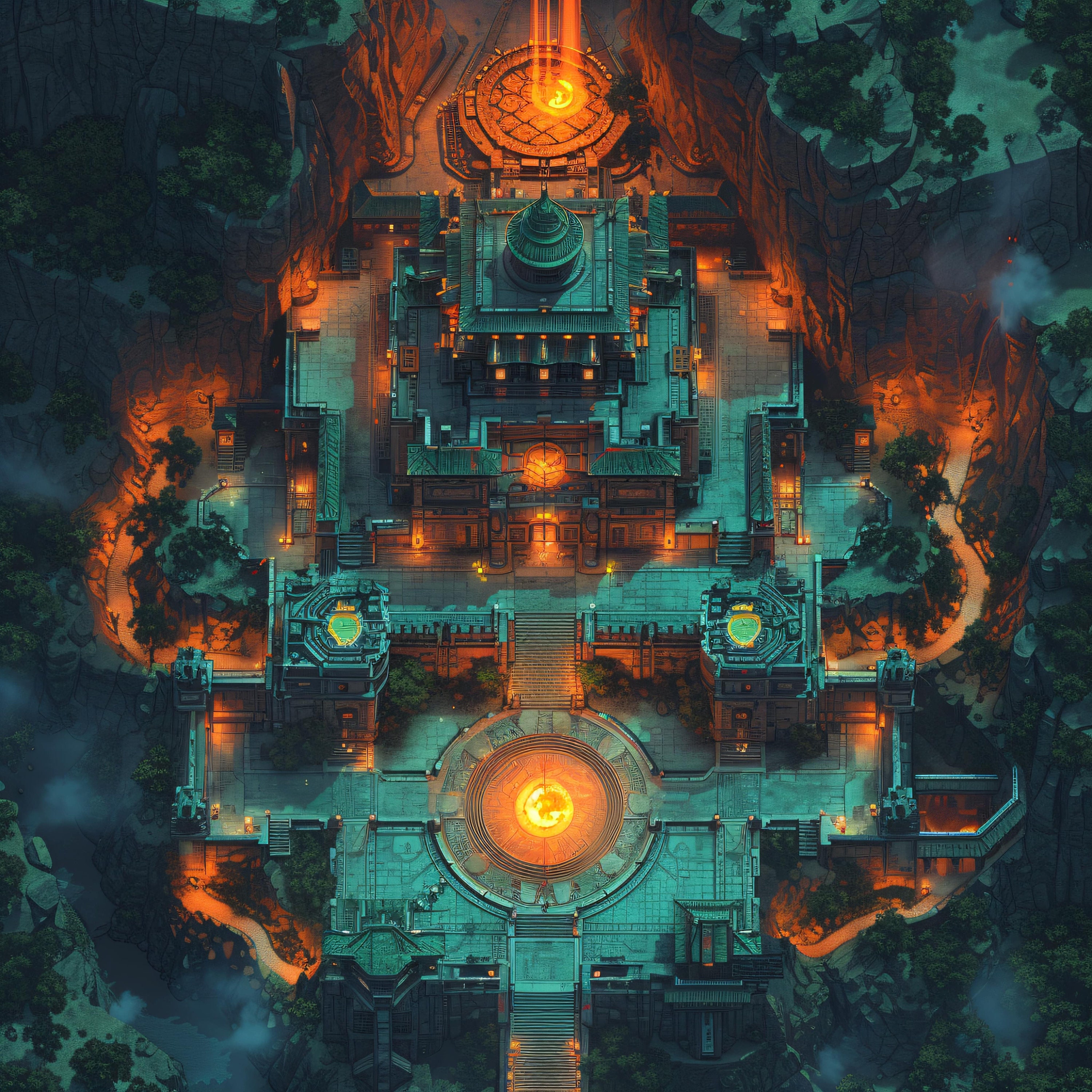 10 Tournament Arena Battle Maps, Dnd Battlemap, Pathfinder, D&D ...