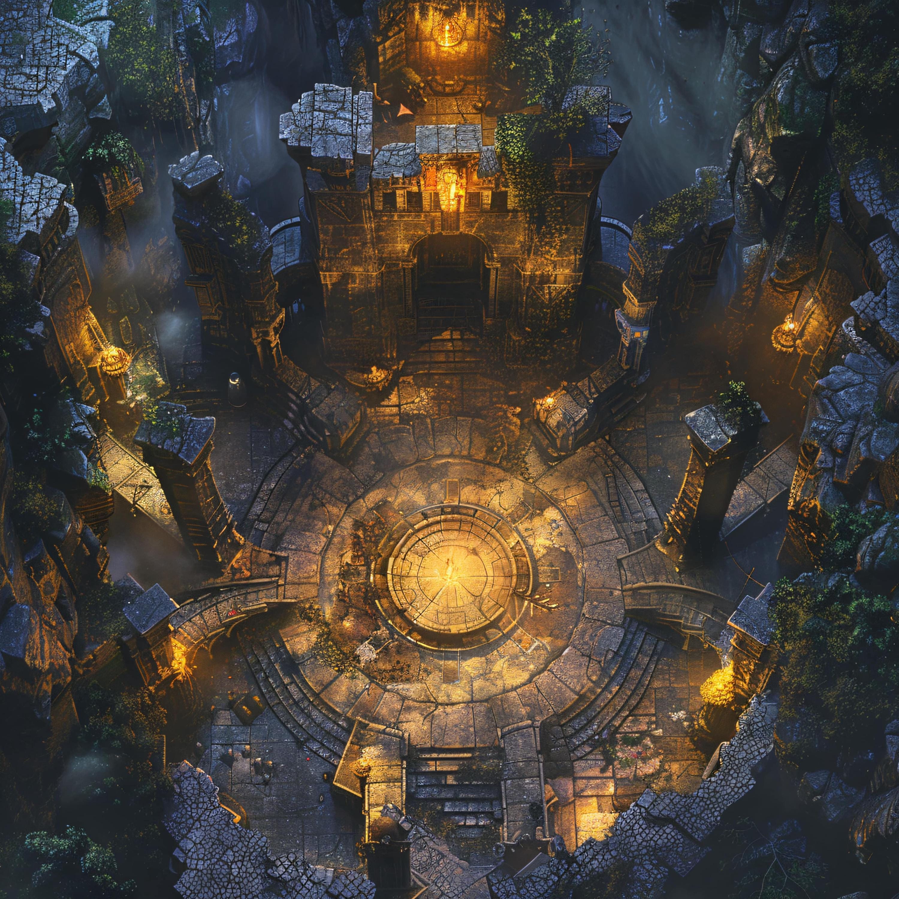 10 Underground Boss Battle Maps, Dnd Battlemap, Pathfinder, D&D ...