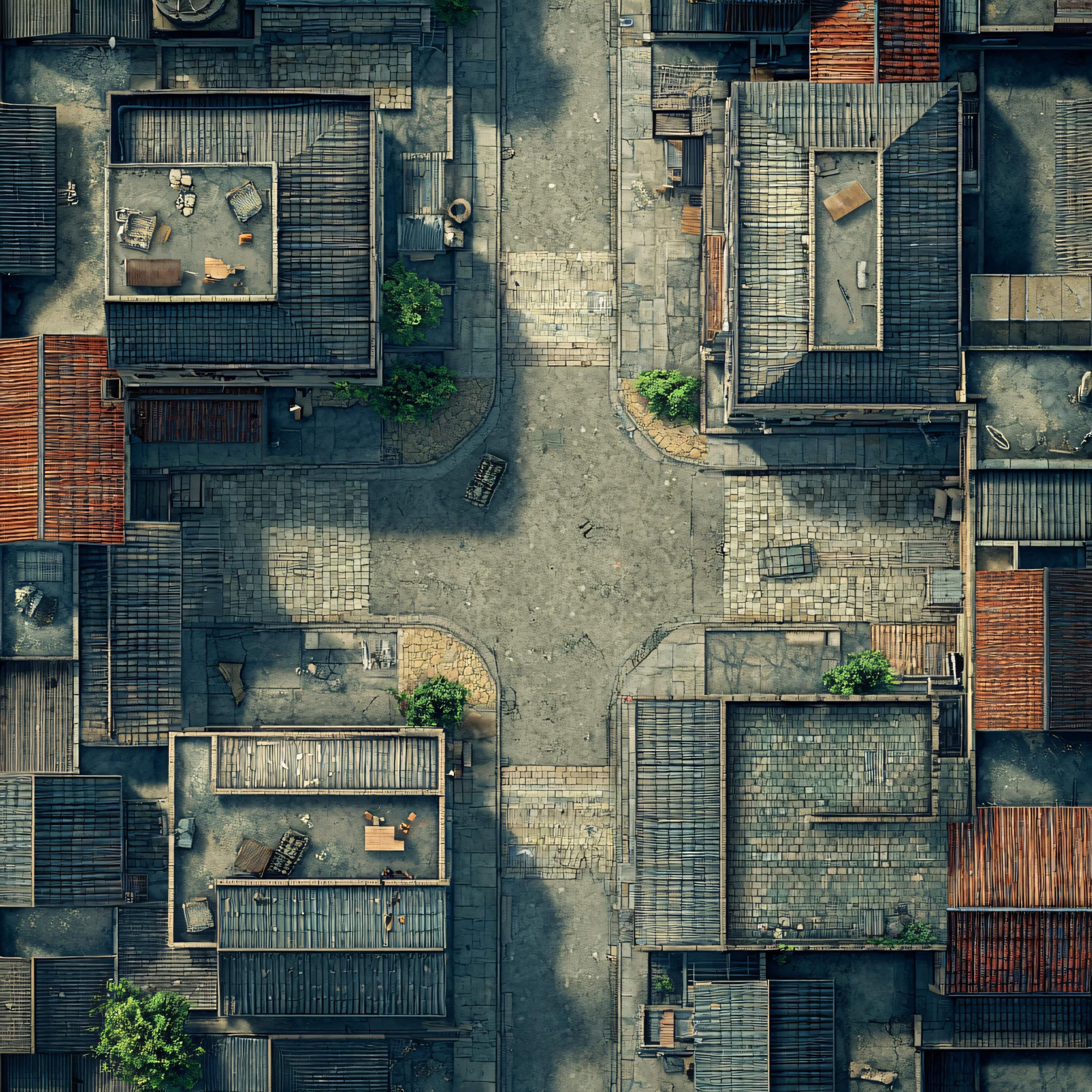 10 Modern Streets Battlemaps, Sci Fi, Dnd Battle Map, Cyberpunk, D&D ...
