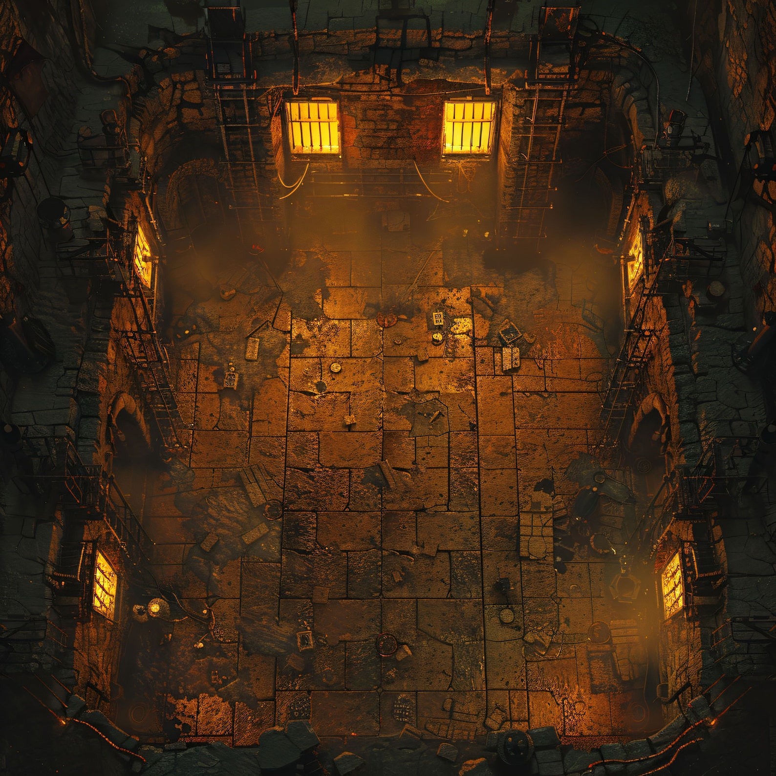 10 Fighting Pit / Sports Arena Battle Maps, Dnd Battlemap, Pathfinder ...