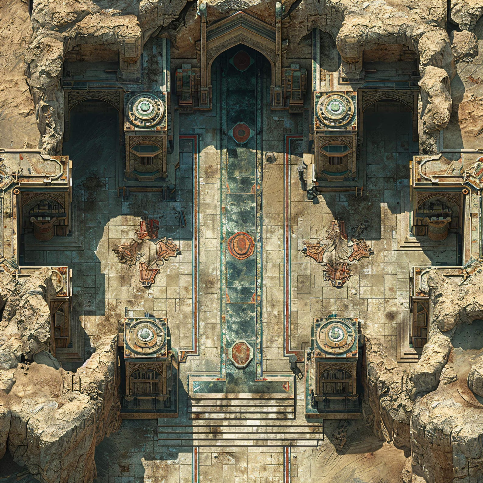 10 Archeology Battlemaps, Dnd Battle Map, Pathfinder, D&D, Dungeons and ...