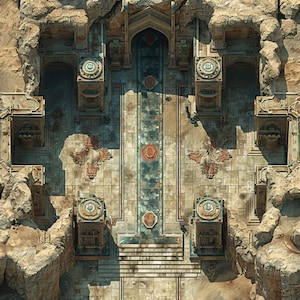 10 Archeology Battlemaps, Dnd Battle Map, Pathfinder, D&D, Dungeons and ...