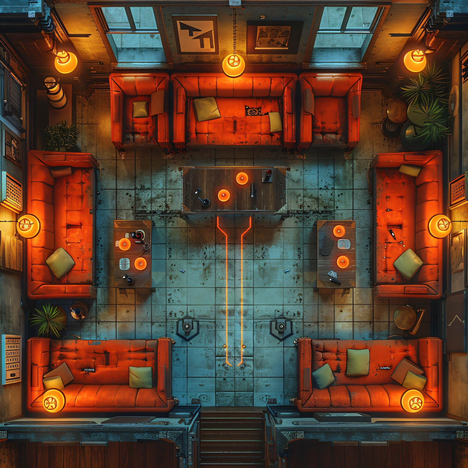 12 Cyberpunk Corpo Office 2 Battlemaps, Sci Fi, Dnd Battle Map ...