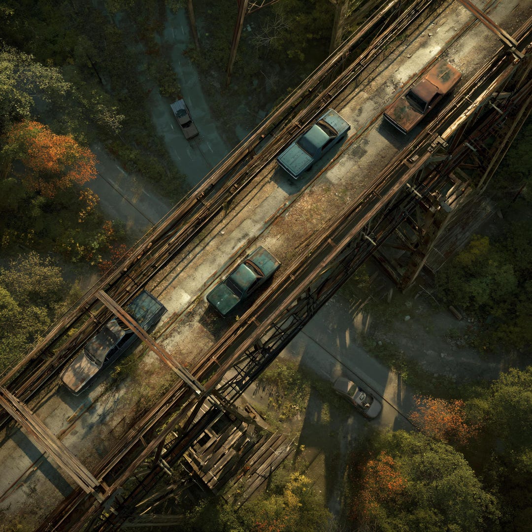10 Gridless Cyberpunk Apocalypse Road Battlemaps | VTT Pack for ...