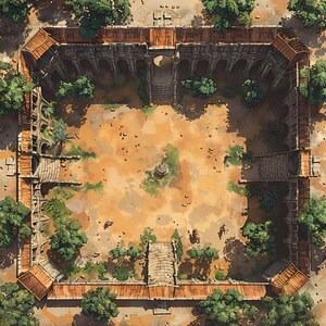 10 Race Track Battle Maps, Dnd, Pathfinder, D&D, Battlemap, Dungeons ...