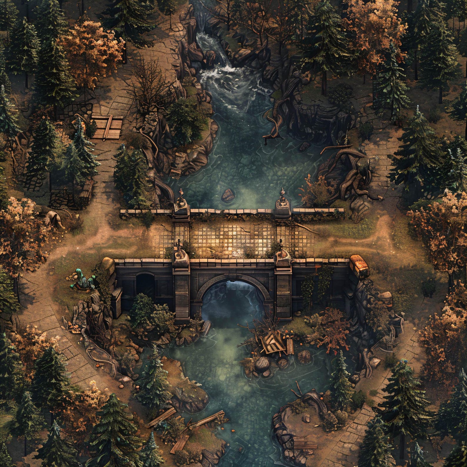 10 River Battlemaps, Dnd Battle Map, Pathfinder, D&D, Battlemap ...