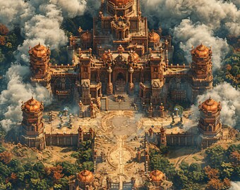 10 Temple Ruins Battle Maps, Dnd, Pathfinder, D&D, Battlemap, Dungeons ...