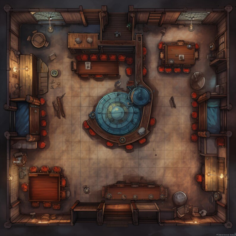 10 Classroom Battle Maps, Dnd, Pathfinder, D&D, Battlemap, Dungeons and ...