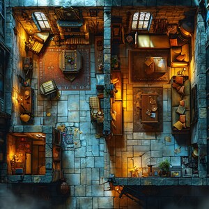 14 School Battle Maps, Dnd, Pathfinder, D&D, Battlemap, Dungeons and ...