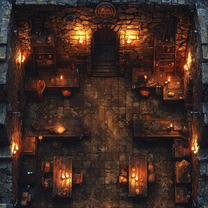 10 Workshop / Forge Battle Maps, Battlemap, Pathfinder, D&D, Dungeons ...