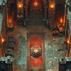 10 Mausoleum/tomb Battle Maps, Dnd Battlemap, Pathfinder, D&D, Dungeons ...