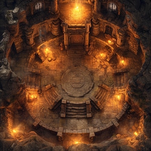 10 Cult Battle Maps, Dnd, Pathfinder, D&D, Battlemap, Dungeons and ...