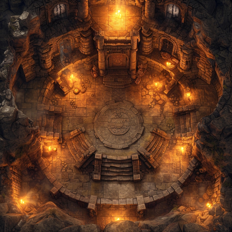 10 Cult Battle Maps, Dnd, Pathfinder, D&D, Battlemap, Dungeons and ...
