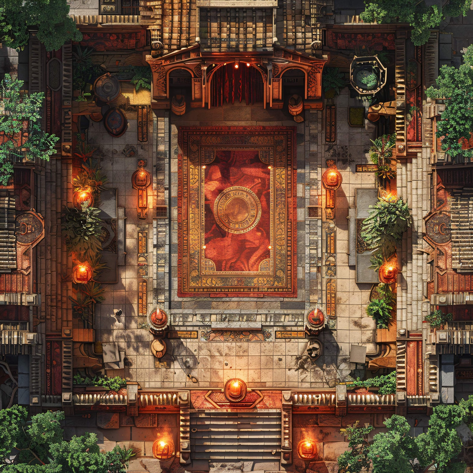 10 Carnival/circus Maps, Dnd Battle Map, Pathfinder,d&d, Battlemap ...