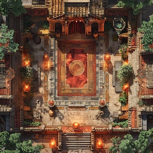 10 Carnival/circus Maps, Dnd Battle Map, Pathfinder,d&d, Battlemap ...