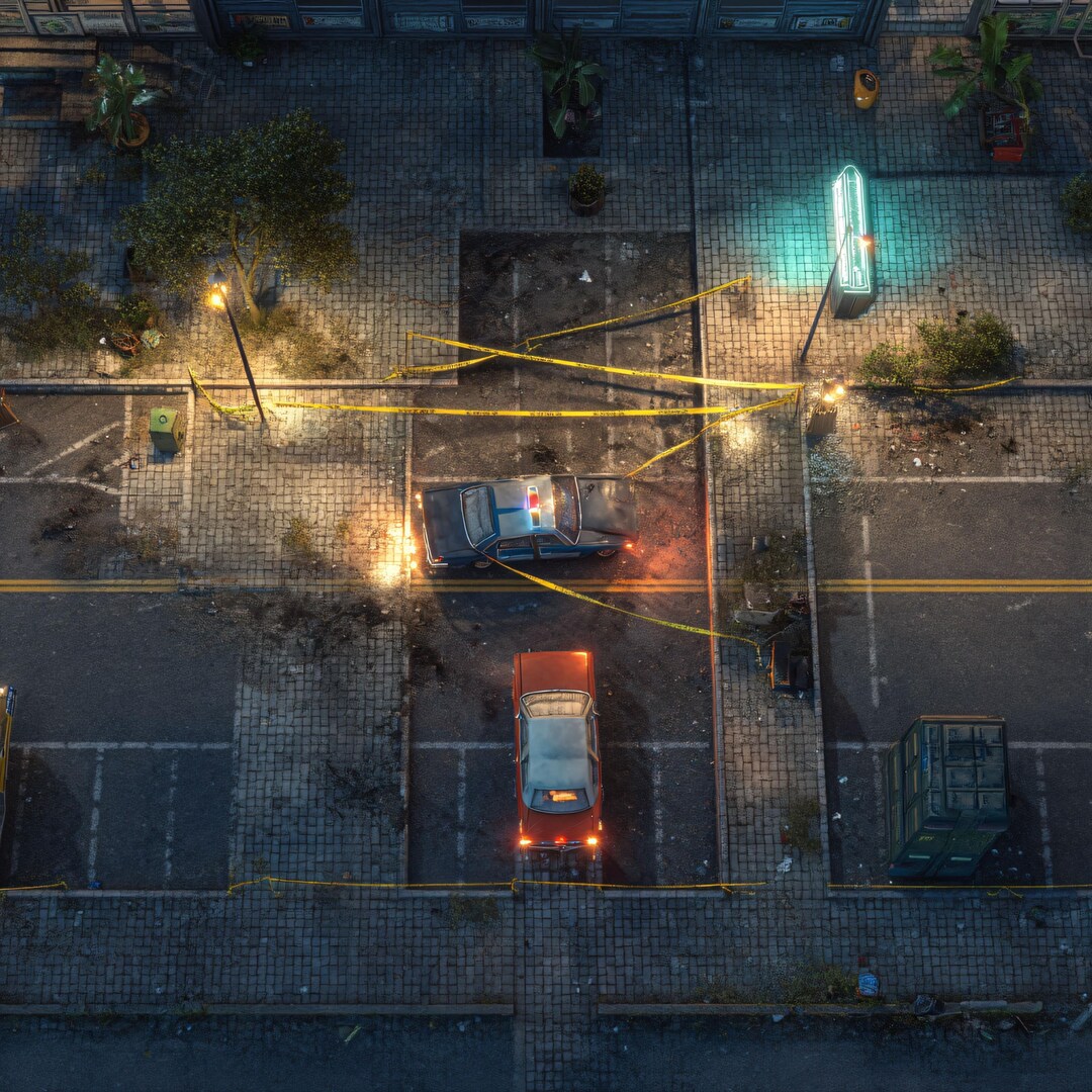 10 Gridless Cyberpunk Streets and Roads Battlemaps | VTT Pack for ...