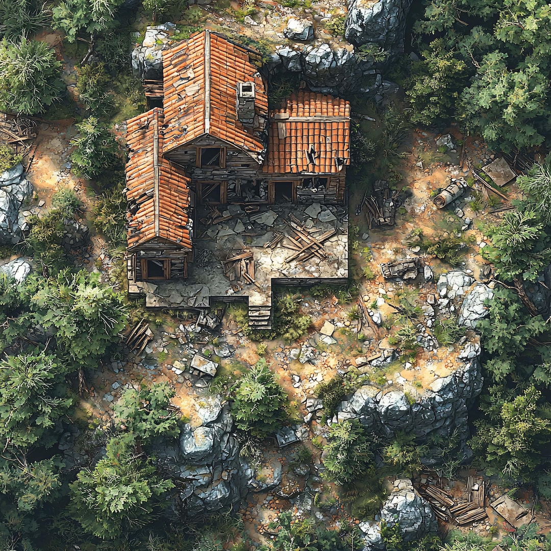 10 Cabin Battle Maps, Dnd Battle Map, Pathfinder, D&D, Battlemap ...