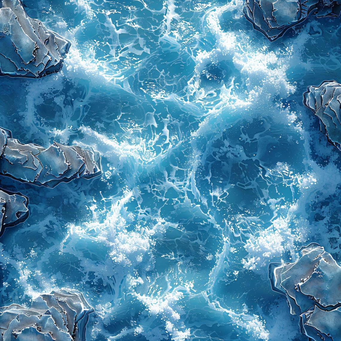 10 Underwater Battle Maps, Dnd Battlemap, Pathfinder, D&D, Dungeons and ...