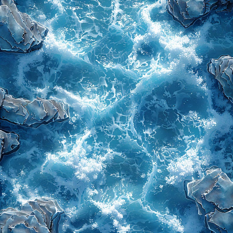 10 Underwater Battle Maps, Dnd Battlemap, Pathfinder, D&D, Dungeons and ...