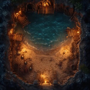 10 Thieves Guild Battlemaps, Dnd Battle Map, Pathfinder, D&D, Battlemap ...