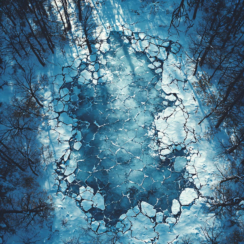 10 Winter Life Battle Maps, Dnd Battle Map, Pathfinder, D&D, Battlemap ...